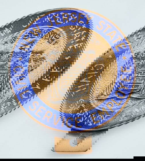 New Jersey Civil Service Employee Plaque Auction