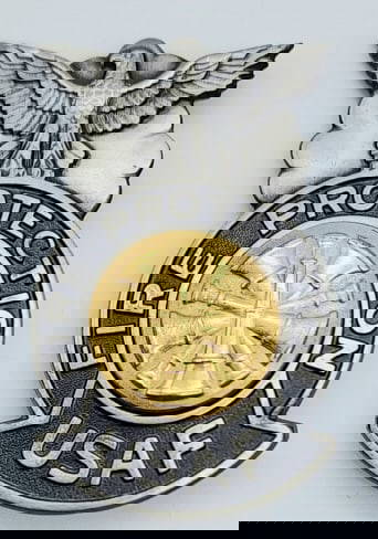 United States Air Force Fire Protection Badge Auction