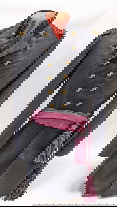 Civil War Double Breasted Lt. Colonel's Frock Coat Auction