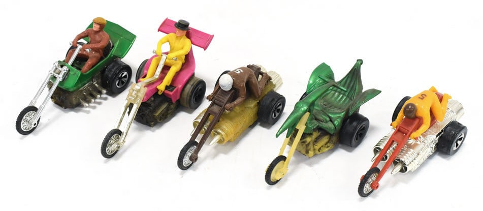 Hot Wheels Red Line Era Chopcycles Motorcycle Lot Auction