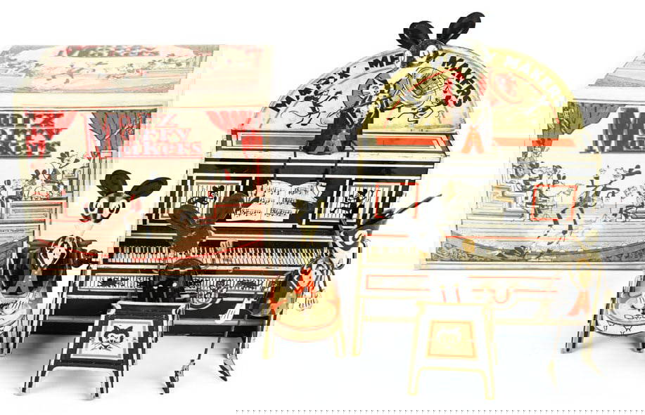 Marx Tin Windup Marx Merry Makers W/ Marquee Auction