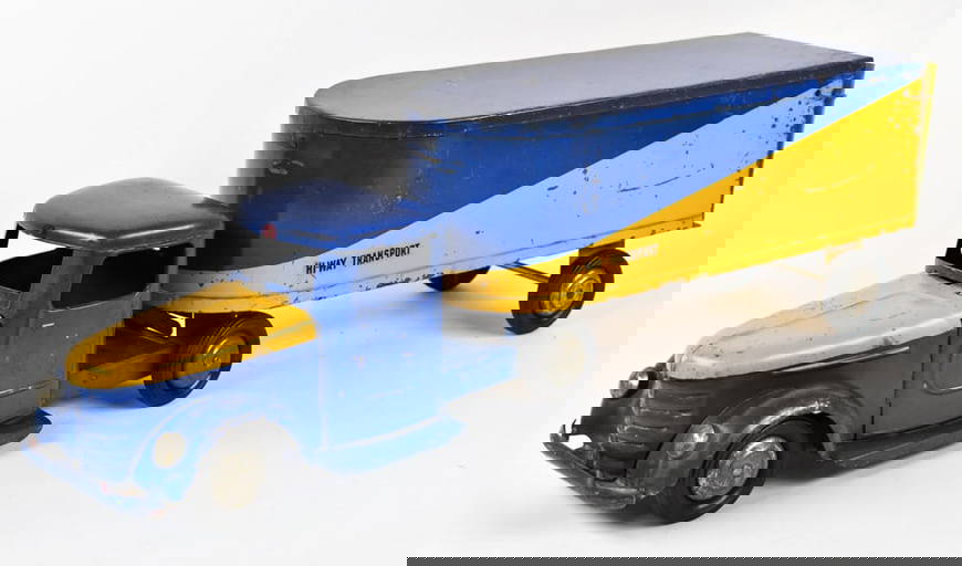 Original Structo Hi Way Transport Truck