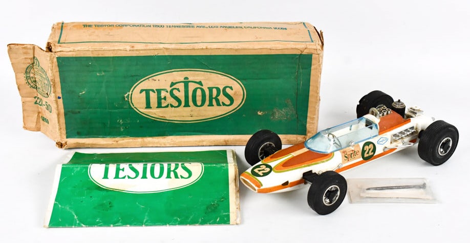 Testors Gas Engine Powered Tether Car Auction