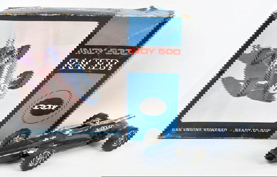 Cox Dan Gurney Eagle Indy 500 Tether Car Racer Auction