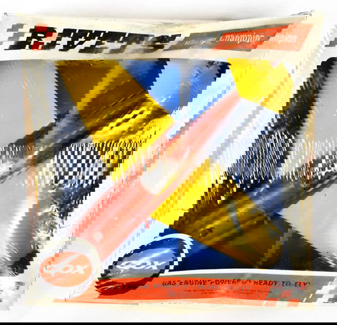 Nos Cox Rivets .049 Gas Engine Powered Airplane Auction