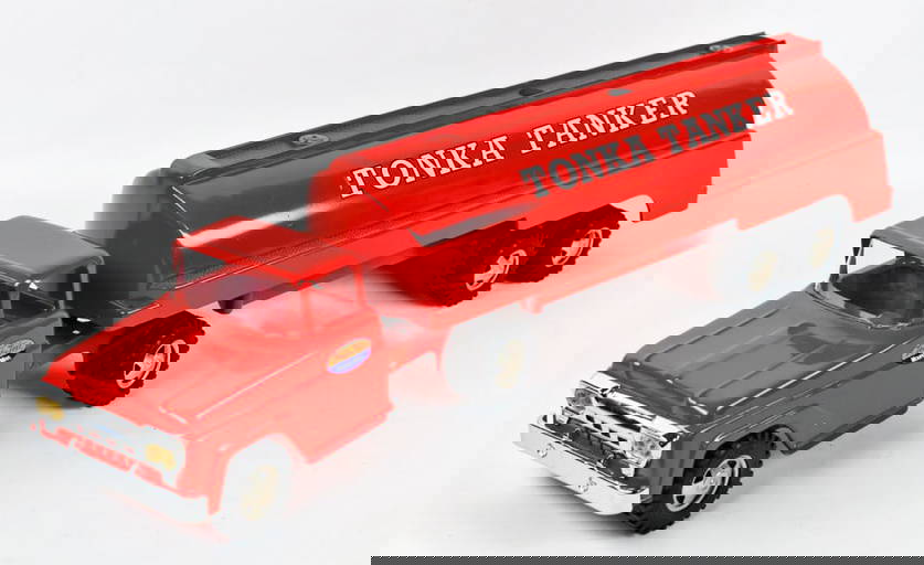 Custom Tonka Truck & Tanker Trailer