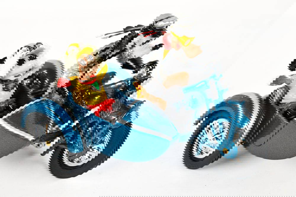 Pride Lines Disney Goofy On Motorcycle W/ Mickey Auction