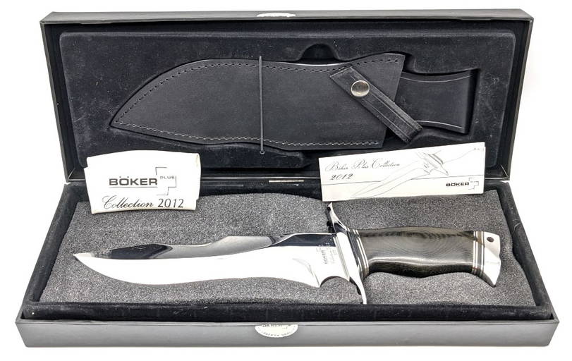 2012 Lmtd Boker Plus Collection Bill Luckett Knife