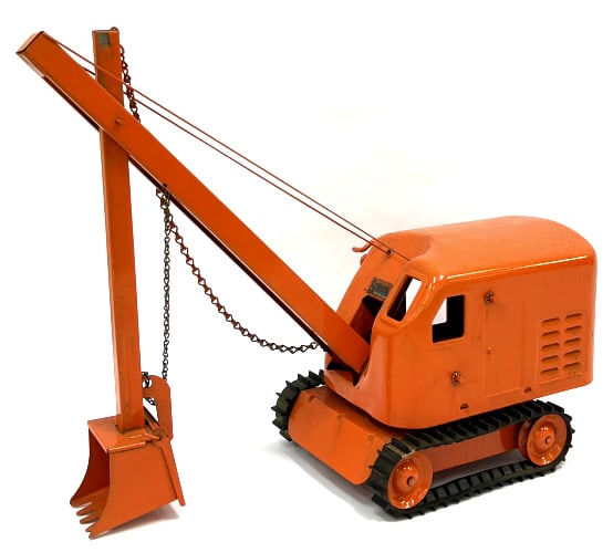 1950's Structo Construction Steam Shovel Auction