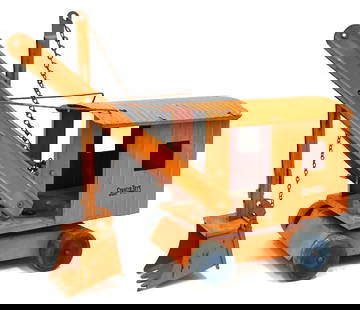 1950's Structo Construction Steam Shovel Auction