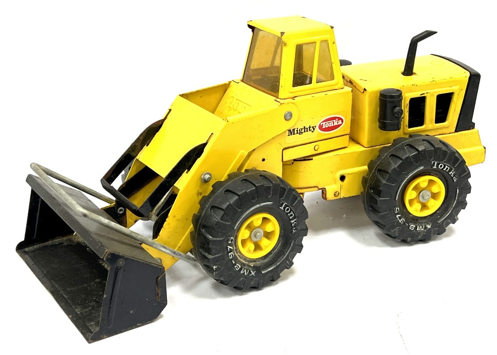 1970's Tonka Mighty Loader Pressed Steel Toy Auction