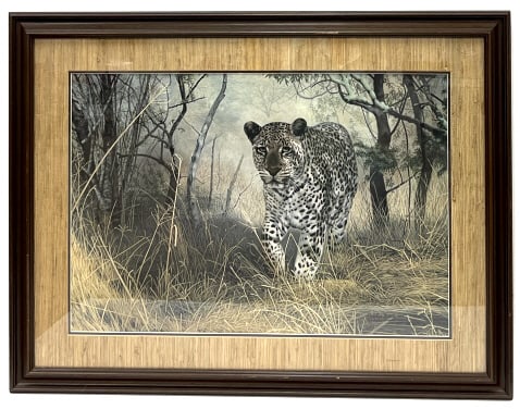 Charles Frace "lone Hunter" Signed Lithograph