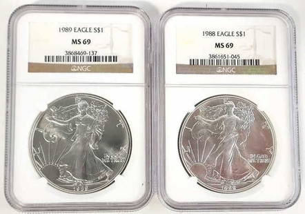 (10) Stack's Bowers Pure One Ounce Silver Bars Auction