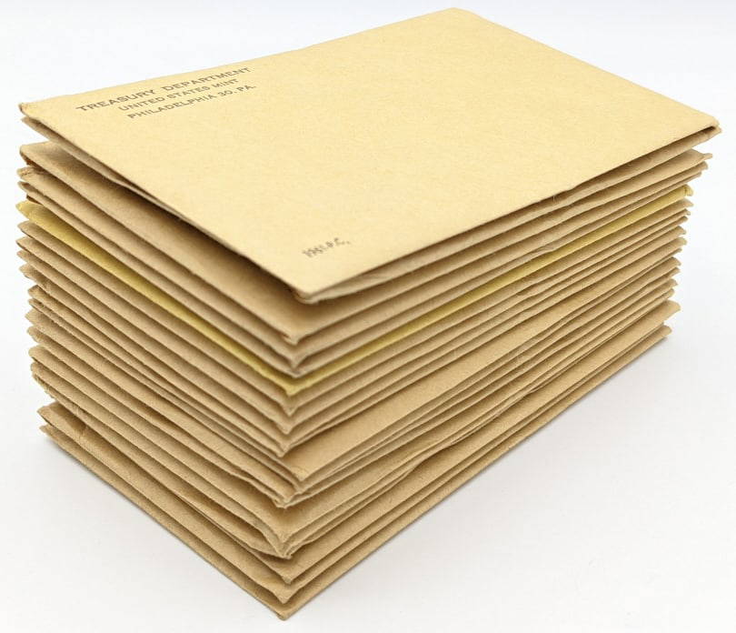 (20) Unopened 1961 U.s. Mint Proof Silver Sets Auction