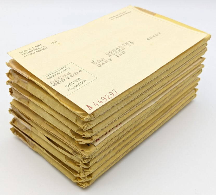 (20) Unopened 1964 U.s. Mint Proof Silver Sets Auction