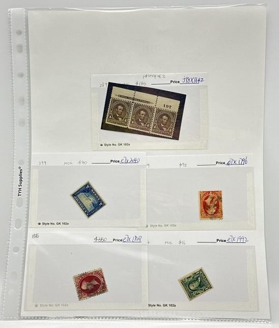 U.s. 1 To 90 Cent Stamps Auction