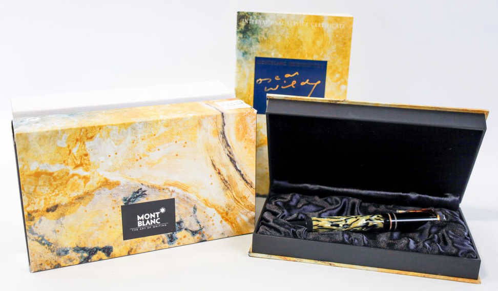 Limited Edition Montblanc Oscar Wilde Pen Nib Auction