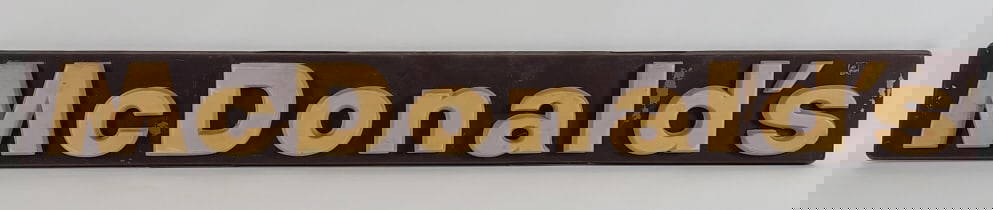 American Plastic Sign Auction