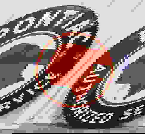 42in Vintage Dsp Pontiac Authorized Service Sign Auction