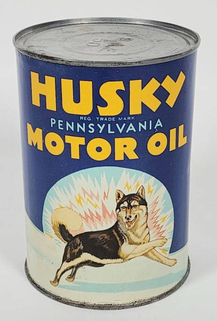 Husky Motor Oil 1 Quart Oil Can Auction