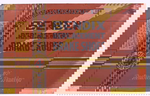 3ft Vintage Sst Seiberling Tires Sign By Scioto Auction