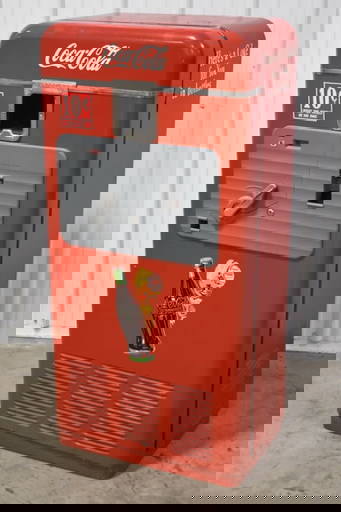 Coca Cola Vendorlator Model 27a Vending Machine