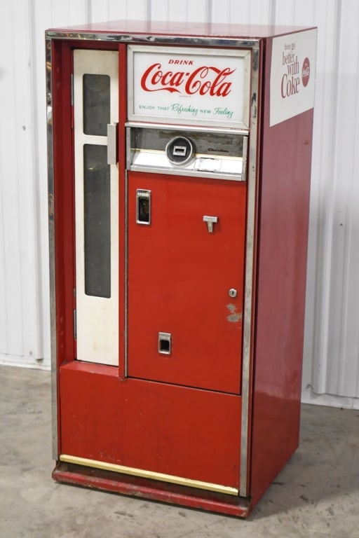 Coca Cola Cavalier Model Cs 64b Vending Machine