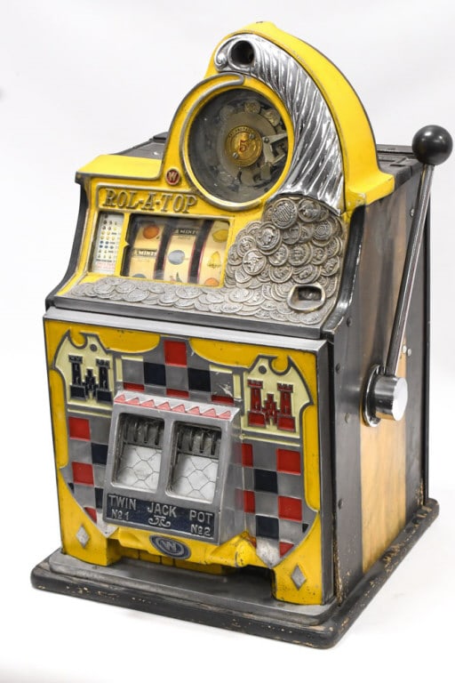 5 Cents Watling Rol A Top Checkerboard Slot Machine Auction