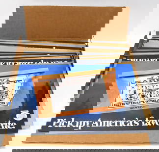 (20) Nos Sst Levi Garrett Chewing Tobacco Signs Auction