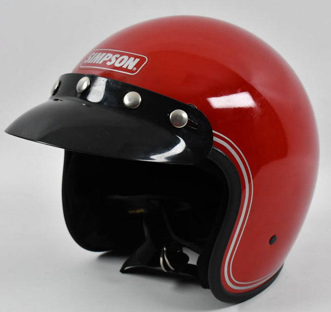 Simpson Snell M85 Open Face Race Helmet Auction
