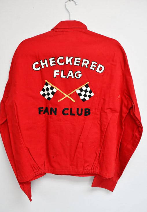 1965 Reading Sprint Car Checkered Flag Jacket Auction