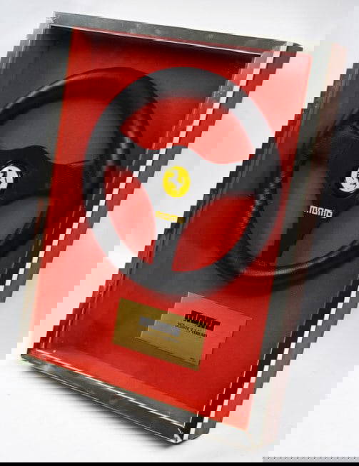 Ferrari Momo Steering Wheel Framed Auction