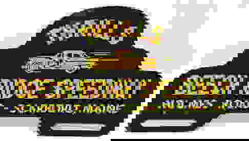 Beech Ridge Speedway License Plate Topper Auction