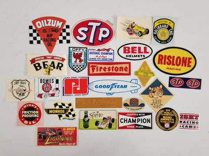 (40+) Bobby Unser Racing Patches Auction