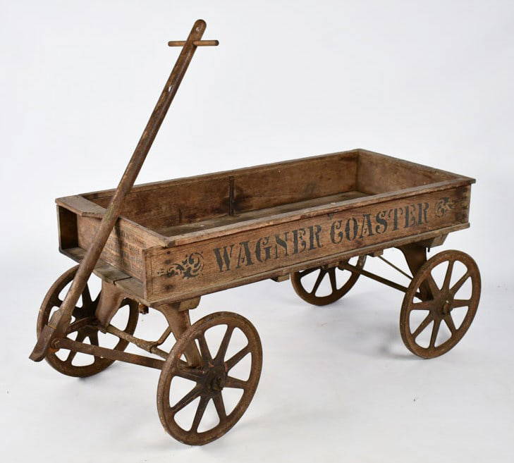 Early Wagner Coaster Wagon Auction