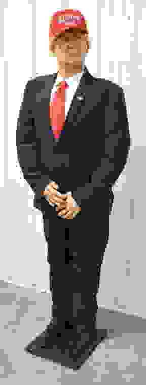 Life Size President Donald Trump Display Prop Auction