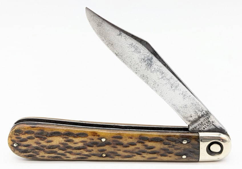 Early Walden Press Button Knife Co Switchblade Auction