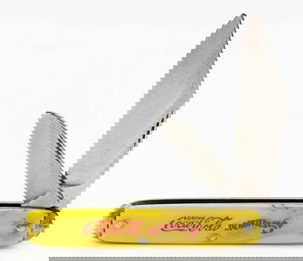 Unbranded Coca Cola Advertising Knife
