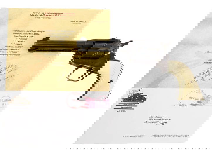 Hank Williams Jr. Ruger Single Six .22 Lr Revolver