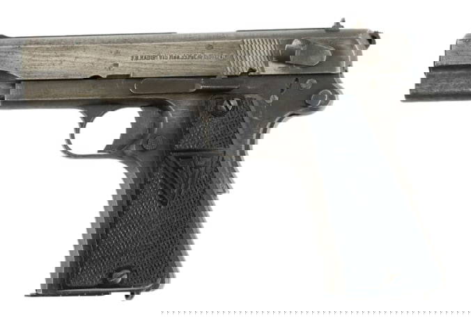 Ww2 German F.b. Radom Model 35 9x19 Pistol