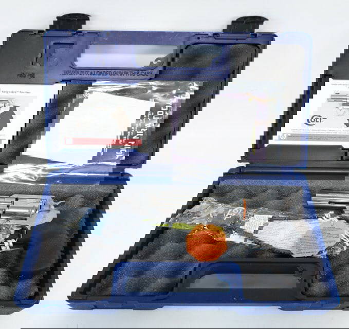 Nib Colt King Cobra 3in .357 Mag Revolver W/ Case Auction