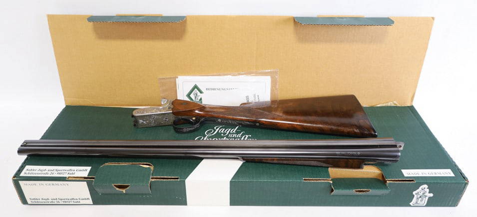 Merkel Model 147e Master Engraved Sxs Shotgun Auction