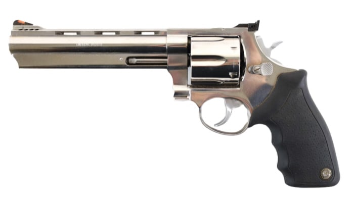 Taurus Nickel Plated .44 Magnum Revolver
