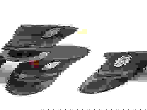 (3) New Hampshire & Vhc Fire Department Dress Caps Auction