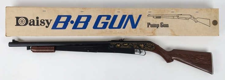 Antique Daisy Mfg Model 25 Pump Action Bb Gun Auction