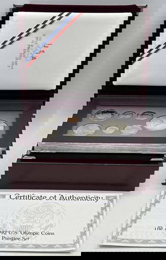 1992 U.s. Prestige Proof Set In Box