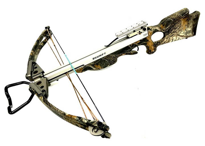 Ten Point Stealth X2 Crossbow, Arrows & Quiver
