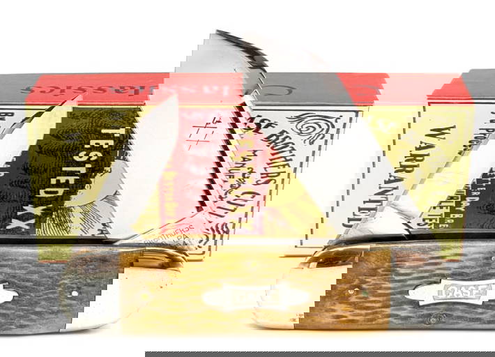 1994 Case Xx Classic Jig Bone Elephants Toe Knife