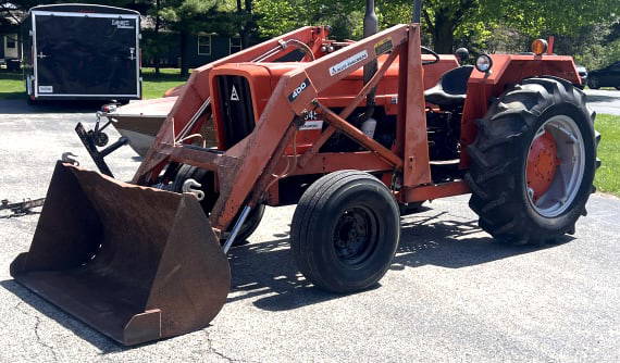 Allis-chalmers A-c 5045 With 400 Loader - May 03, 2024 | Kraft Auction ...
