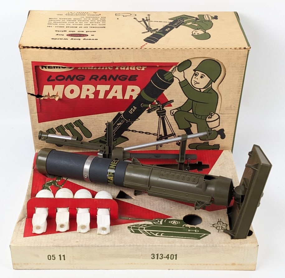 Remco Marine Raider Long Range Mortar In Box